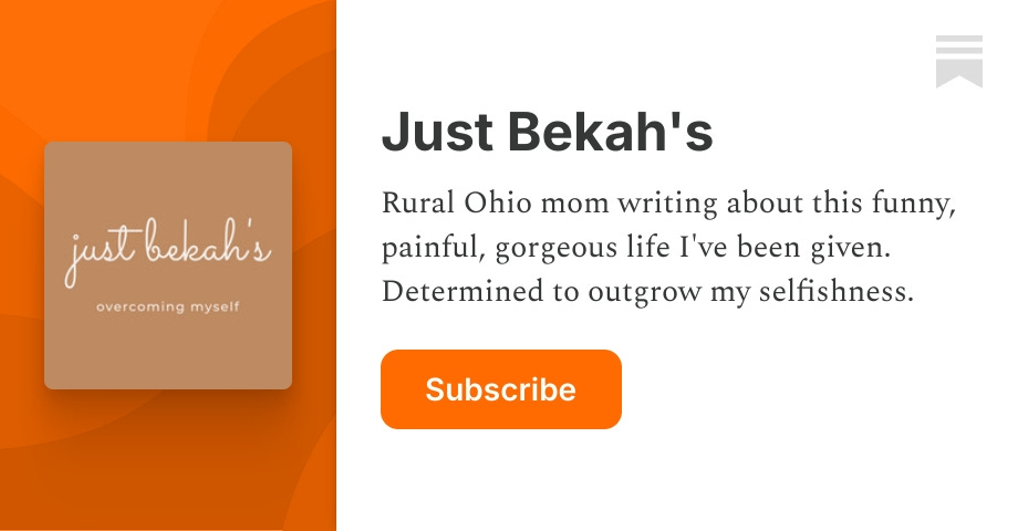 Just Bekah's | Rebekah Garcia | Substack