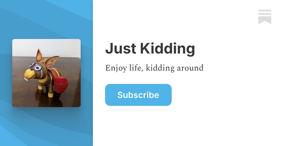 Paper - by Kaushal Parikh - Just Kidding