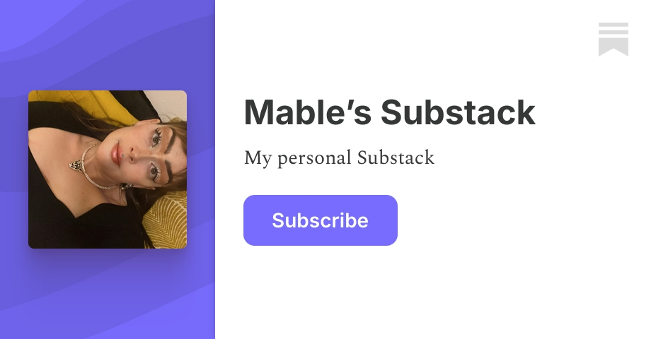 The Beginning of my 2023.. - Mable’s Substack