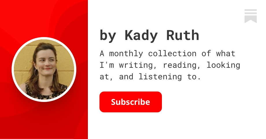 by Kady Ruth | Kady Ruth Ashcraft | Substack