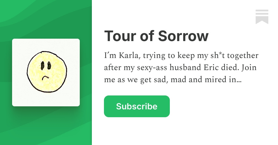 Tour of Sorrow | Karla Zimmerman | Substack