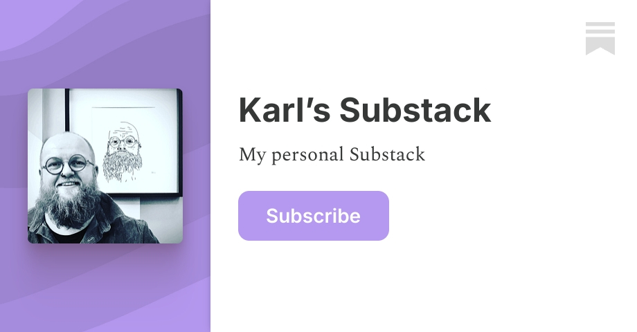 Karl’s Substack | Karl Macrae | Substack