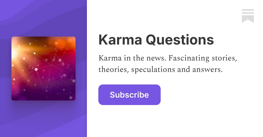 Karma Questions | Carla Groenewegen | Substack