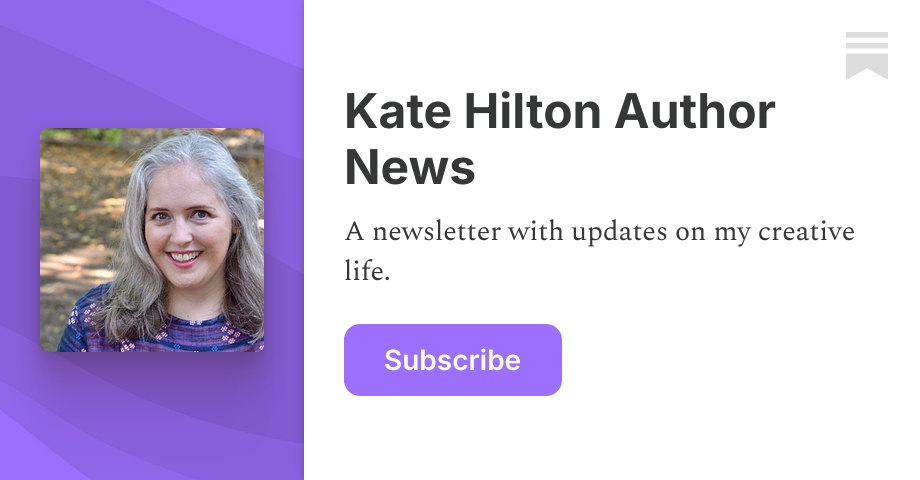 Kate Hilton Author News | Substack