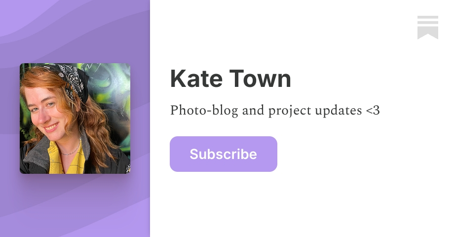 Kate Town | Substack