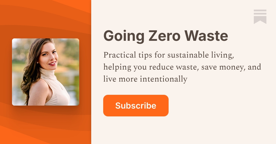 Going Zero Waste | Kathryn Kellogg | Substack