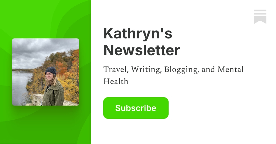Kathryn's Newsletter | Kathryn Lee | Substack