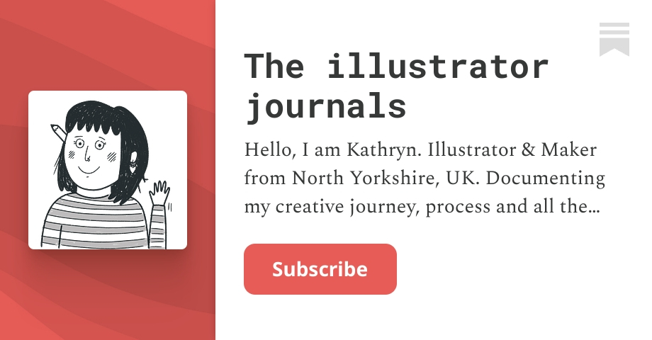 The illustrator journals | Kathryn Rose | Substack