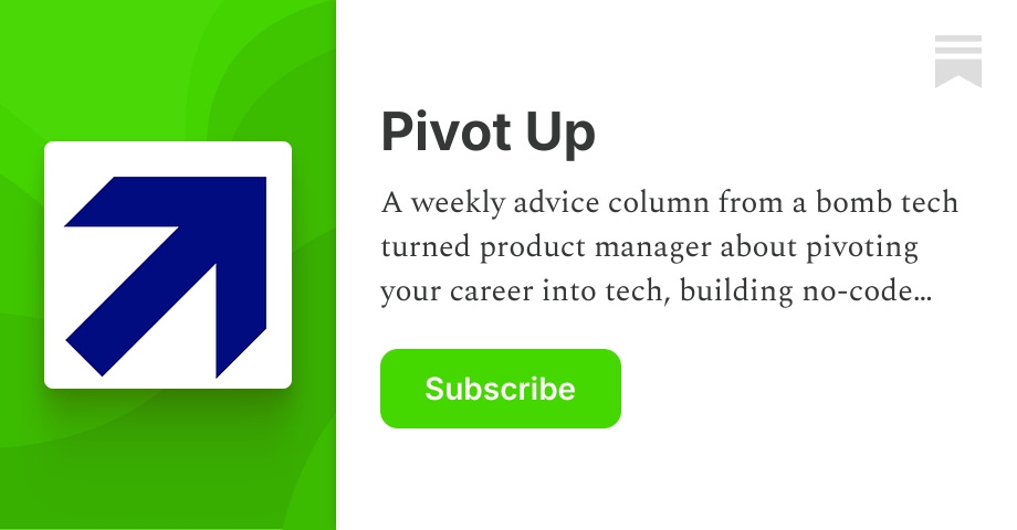 Pivot Up | Kathy Borkoski | Substack