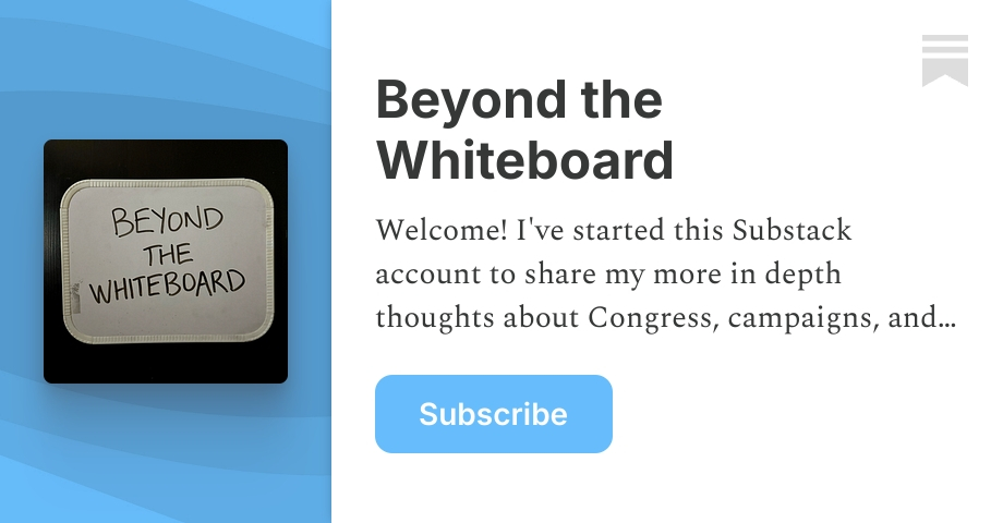Beyond the Whiteboard | Katie Porter | Substack