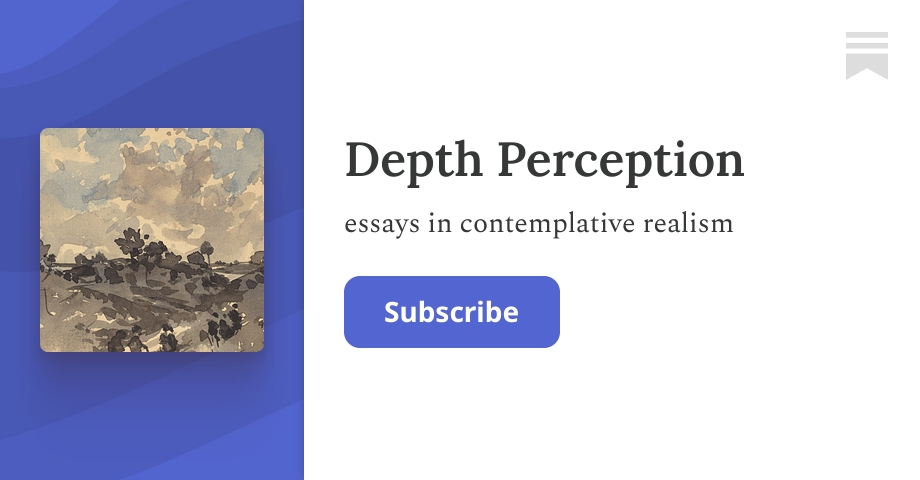Why Contemplative Realism? - by Katy Carl