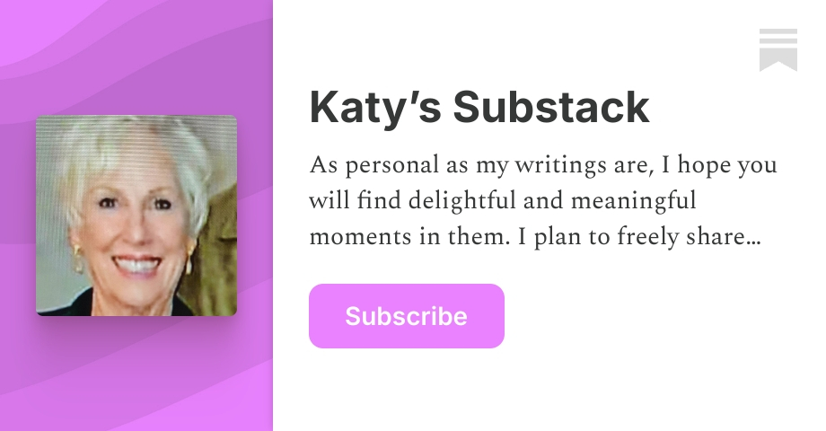 Katy’s Substack | Katy Rovetto | Substack