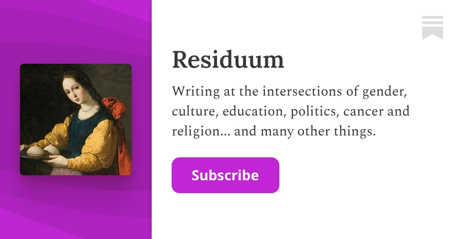 Residuum | Kaya Oakes | Substack