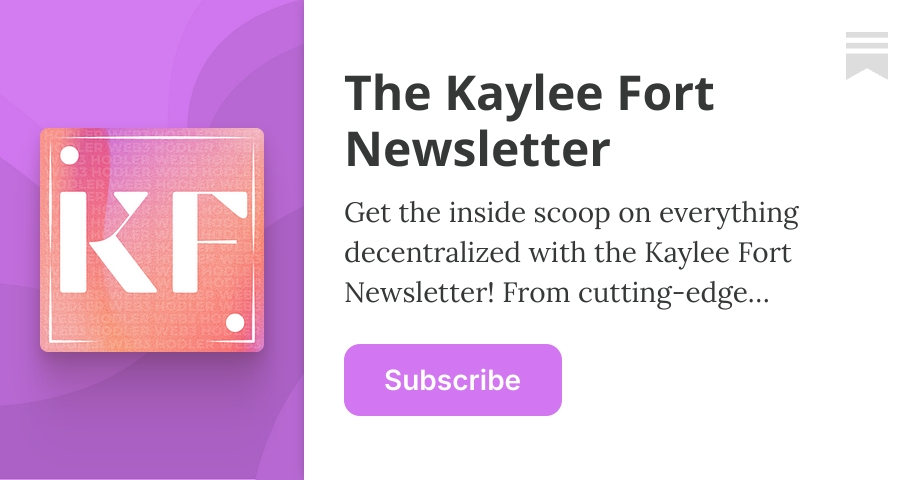 The Kaylee Fort Newsletter | Substack