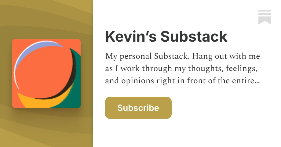Kevin’s Substack | Kevin Ducoff | Substack