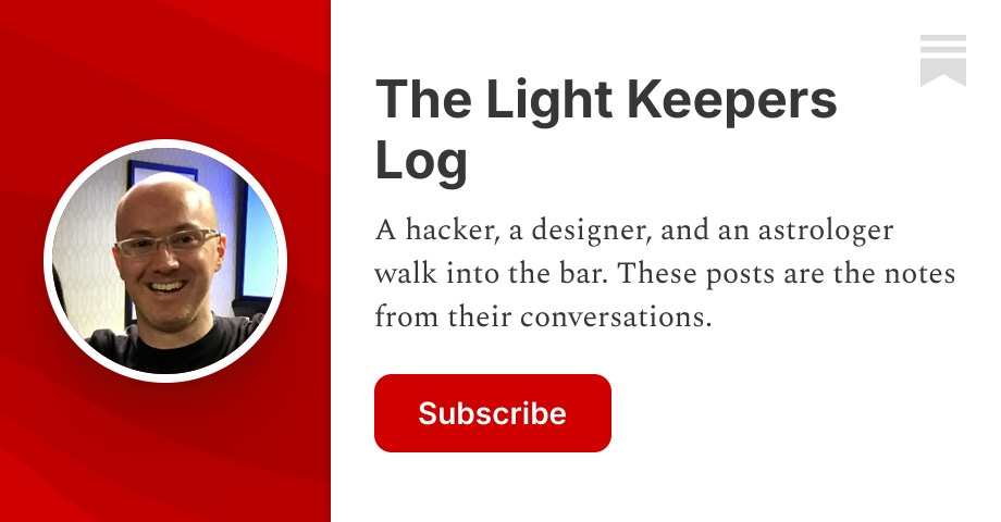 The Light Keepers Log | Keith Conway | Substack