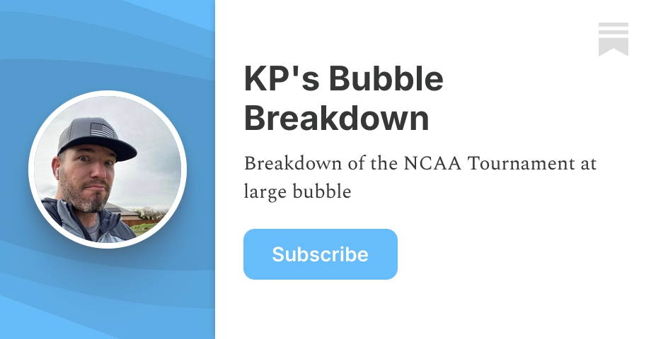KP's Bubble Breakdown | Substack