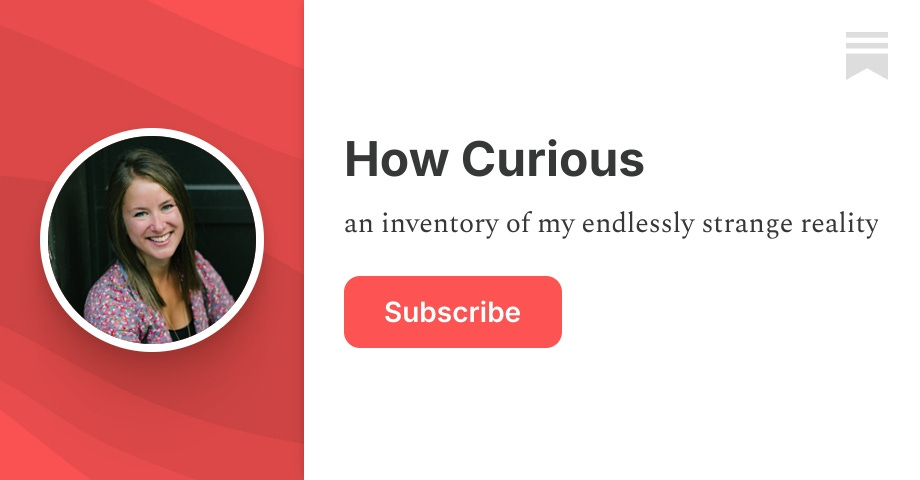 How Curious | Kelsey | Substack