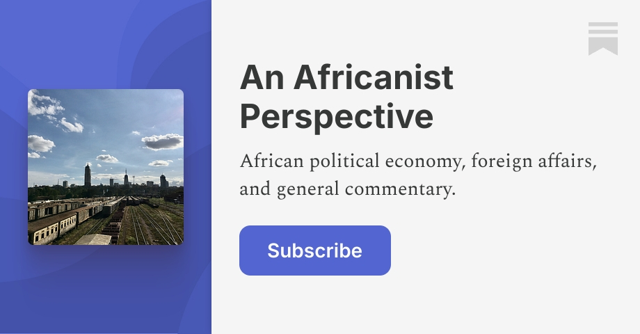 About - An Africanist Perspective