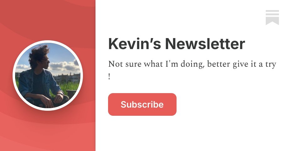 Kevin’s Newsletter | Kevin Darius | Substack