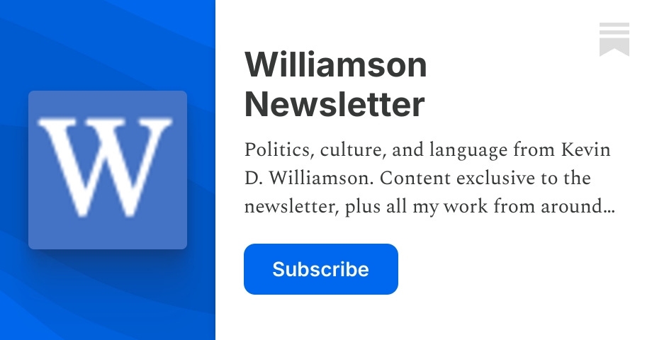 Williamson Newsletter | Substack