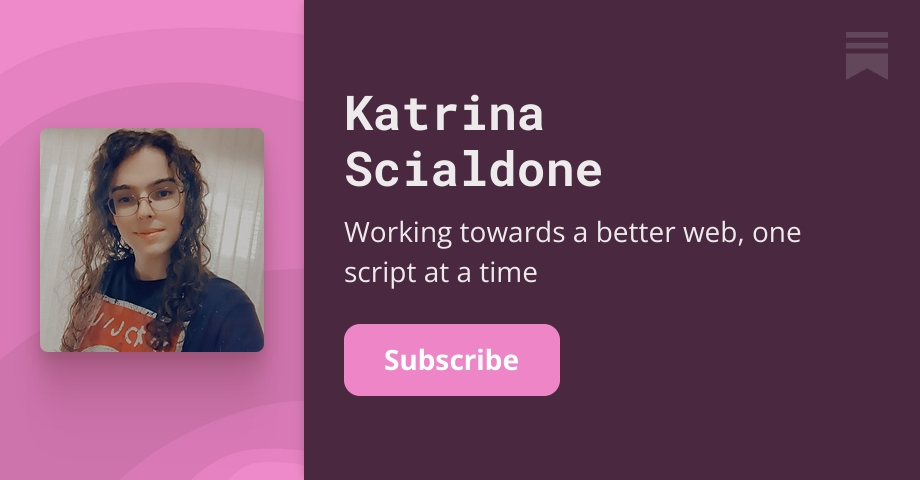 Katrina Scialdone | Substack