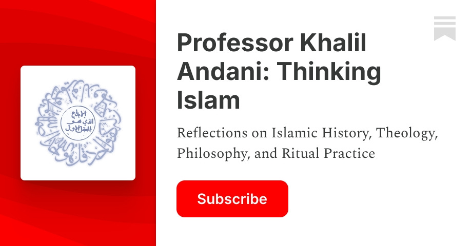 About - Professor Khalil Andani: Thinking Islam