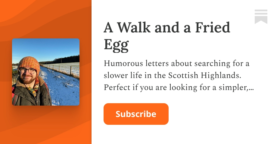 A Walk and a Fried Egg | Kieran MacRae | Substack