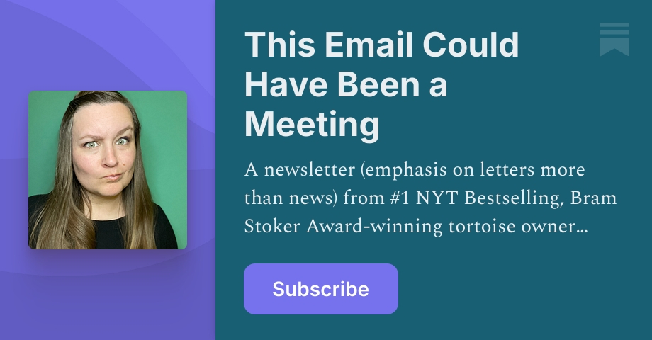 This Email Could Have Been a Meeting | Kiersten White | Substack