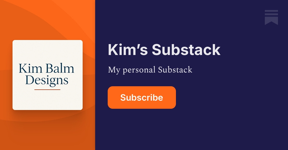 Kim’s Substack | Kim Balmanno | Substack