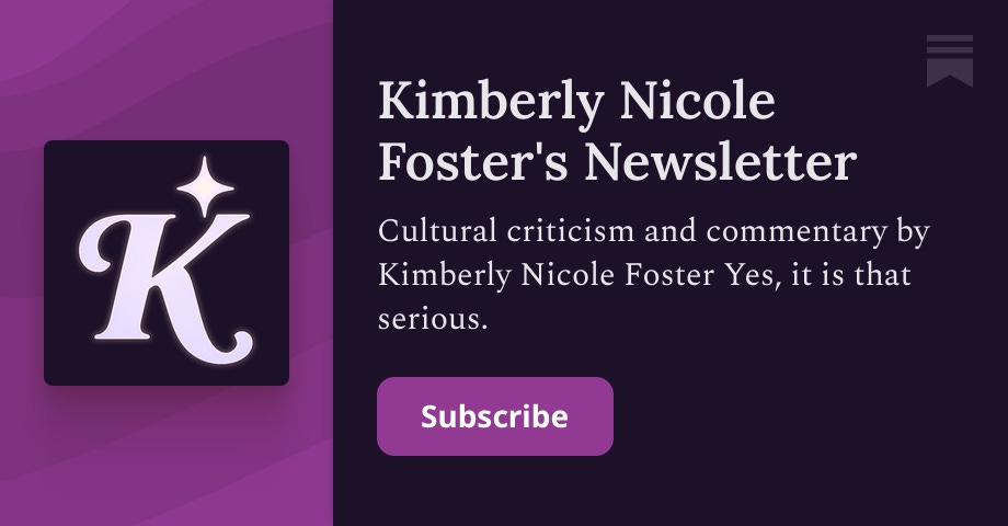KIMBERLY HAS THOUGHTS 💜 | Substack