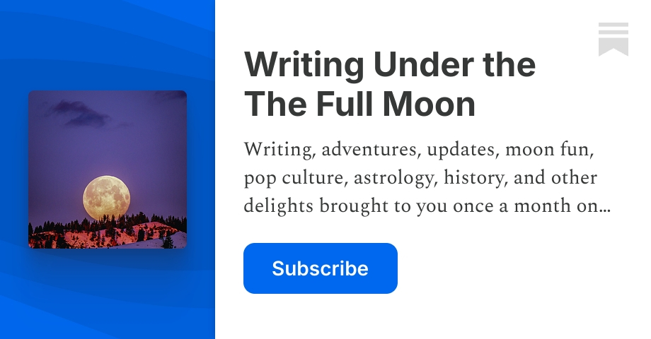 Writing Under the The Full Moon | Kim Liao | Substack