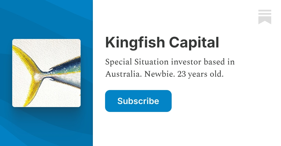 Kingfish Capital | Substack