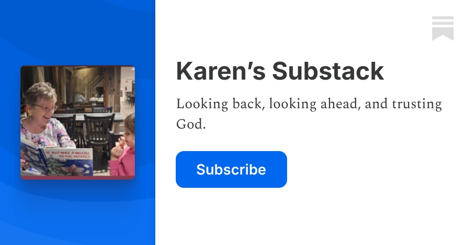 Karen’s Substack | Karen Anderson | Substack