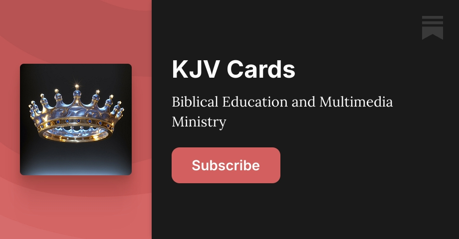 KJV Cards | Ivan David Lippens | Substack