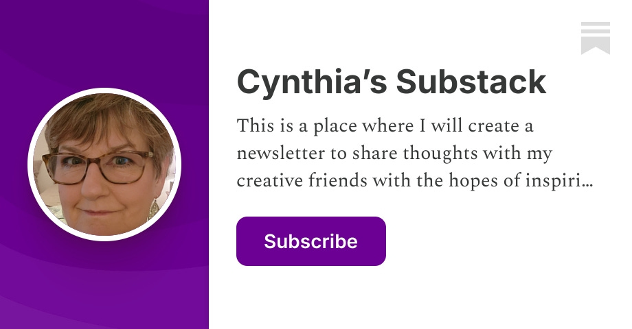 Cynthia’s Substack | Cynthia Carter | Substack