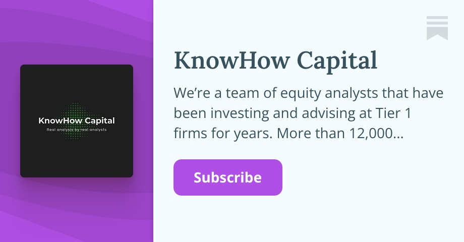 KnowHow Capital | Substack