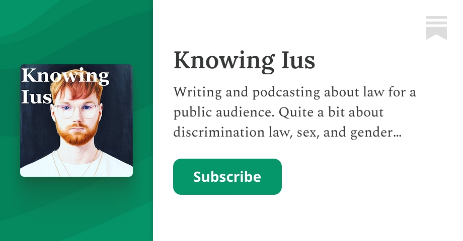 Knowing Ius | Michael Foran | Substack