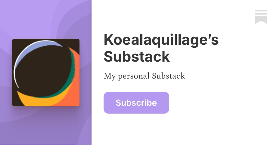Koealaquillage’s Substack | Substack