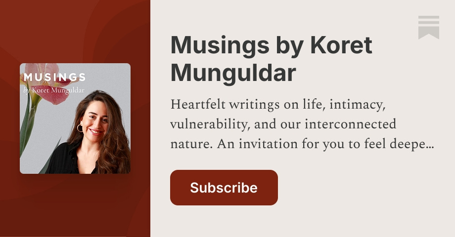 Musings by Koret Munguldar | Substack