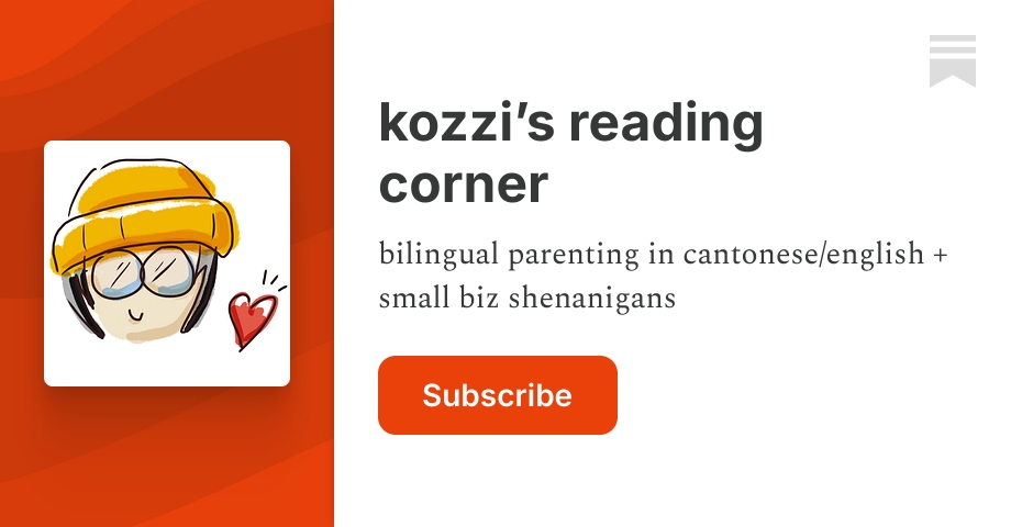 kozzi’s reading corner | Charing 🐧 | Substack
