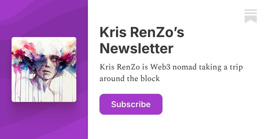 Kris RenZo’s Newsletter | Substack