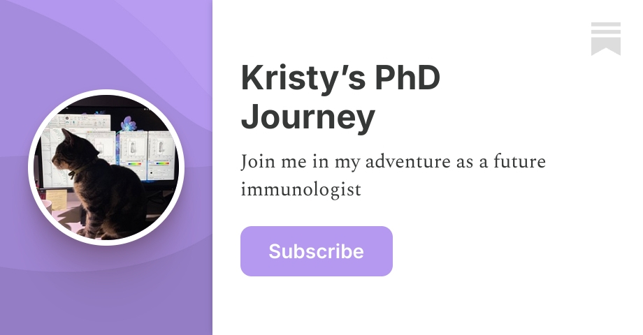 Thanks for being here 💝 - Kristy’s PhD Journey