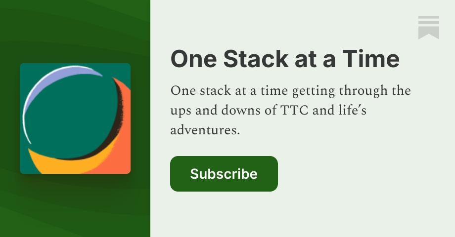 One Stack at a Time | Kim | Substack