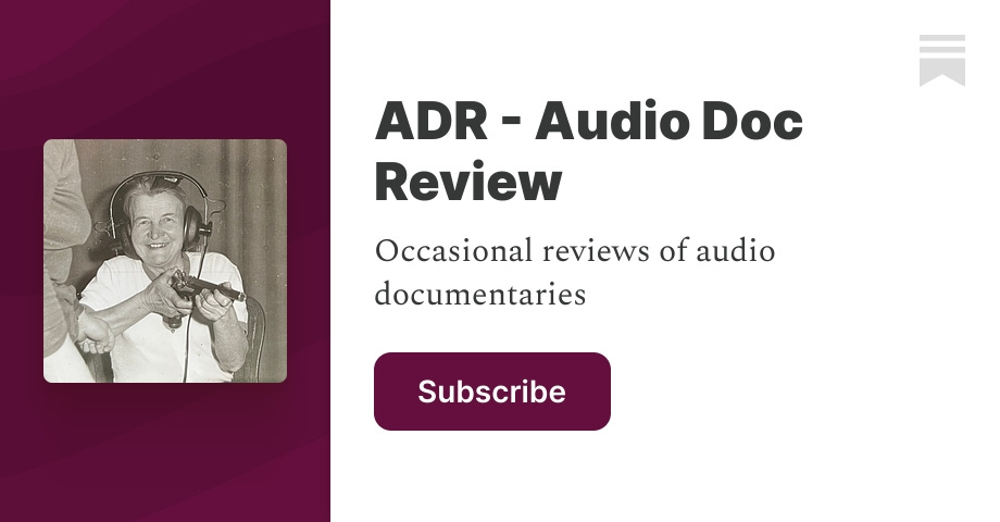 ADR - Audio Doc Review | Substack