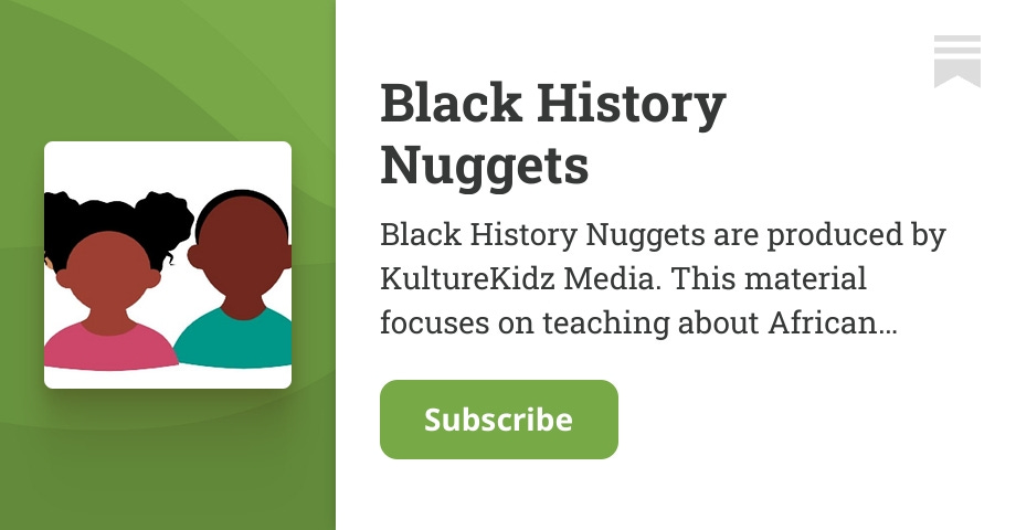 Black History Nuggets | Tyora Moody | Substack