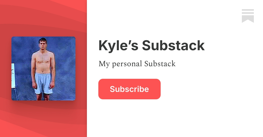 Kyle’s Substack | The Sporting Muse | Substack