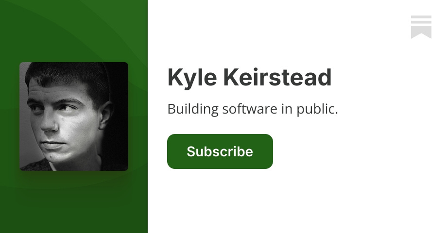 Kyle Keirstead | Substack