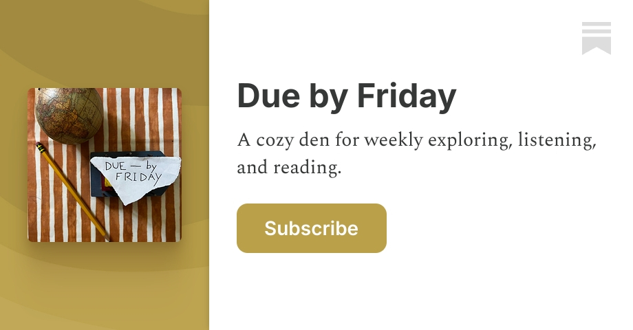 Due by Friday | Kyle Rodgers | Substack