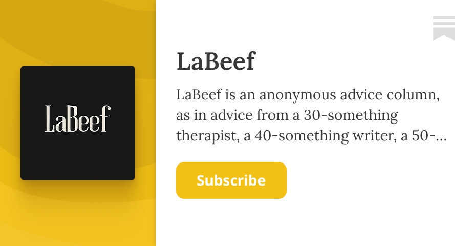 LaBeef | La Beef | Substack